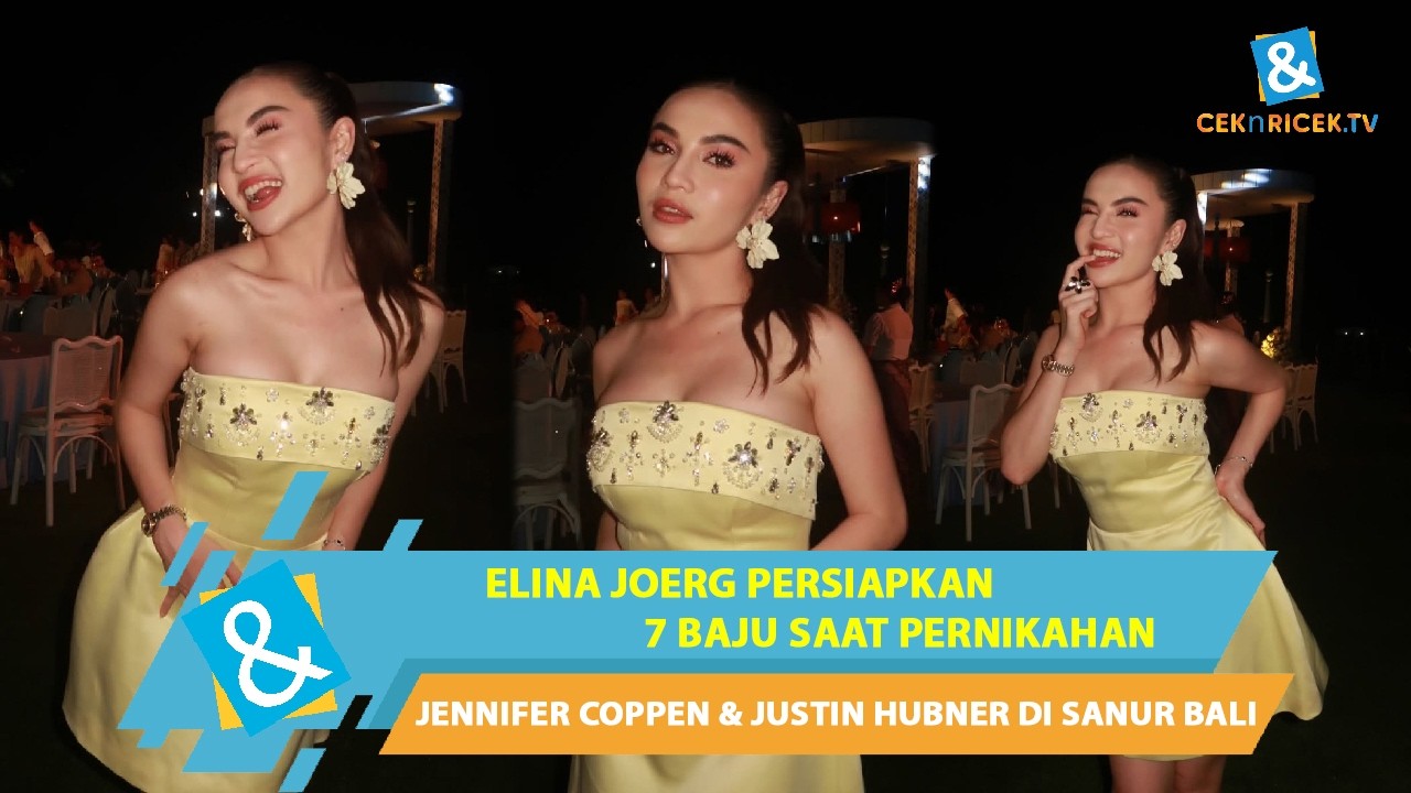 Elina Joerg Siapkan Tujuh Busana Untuk Rangkaian Pernikahan Jennifer ...